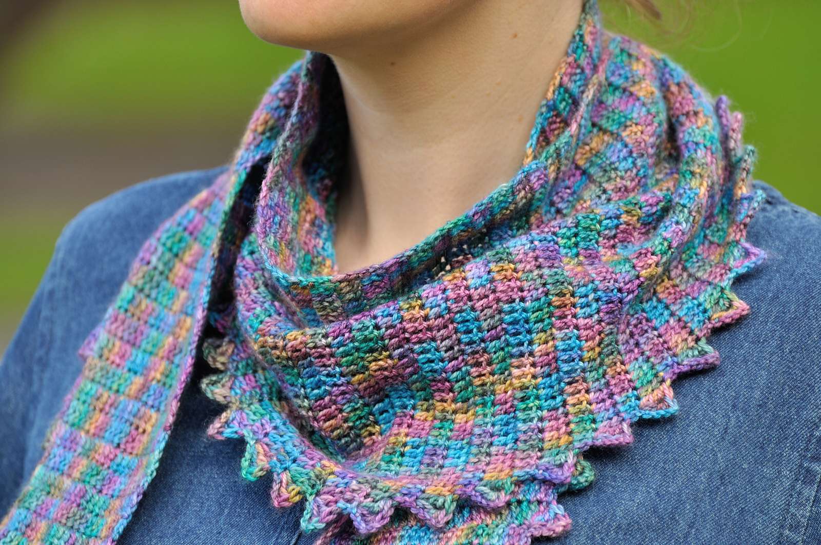 Crochet Stylish Shawl - We Love Crochet