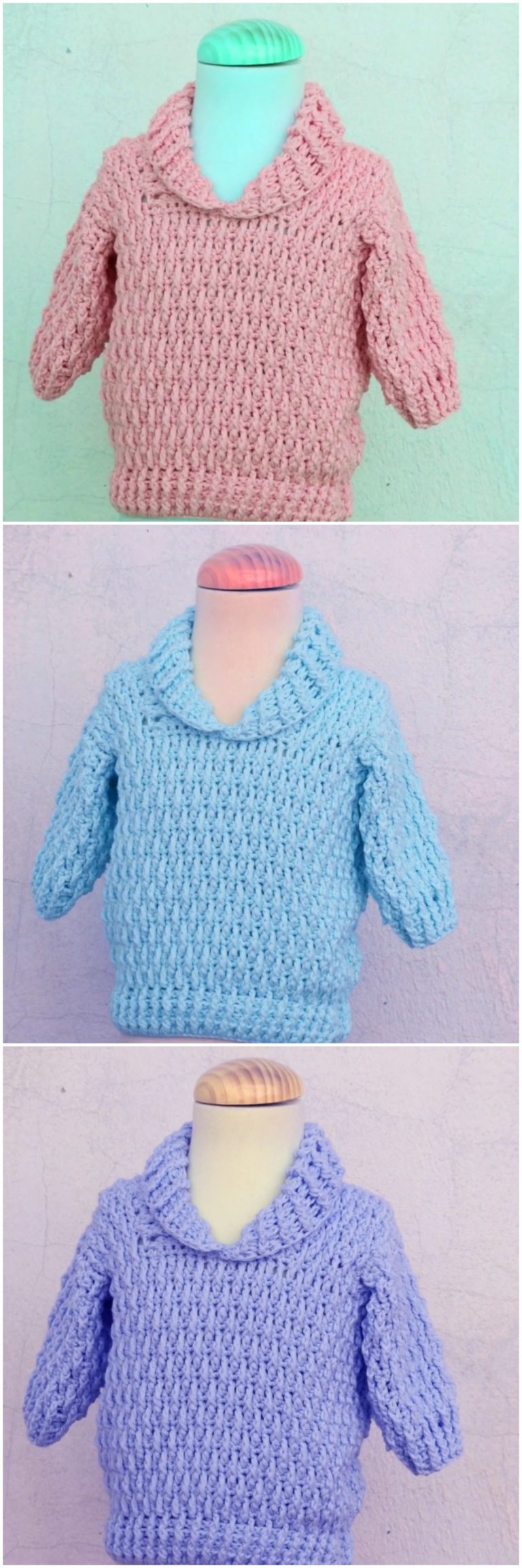 Crochet Lovely Jersey For Children - We Love Crochet
