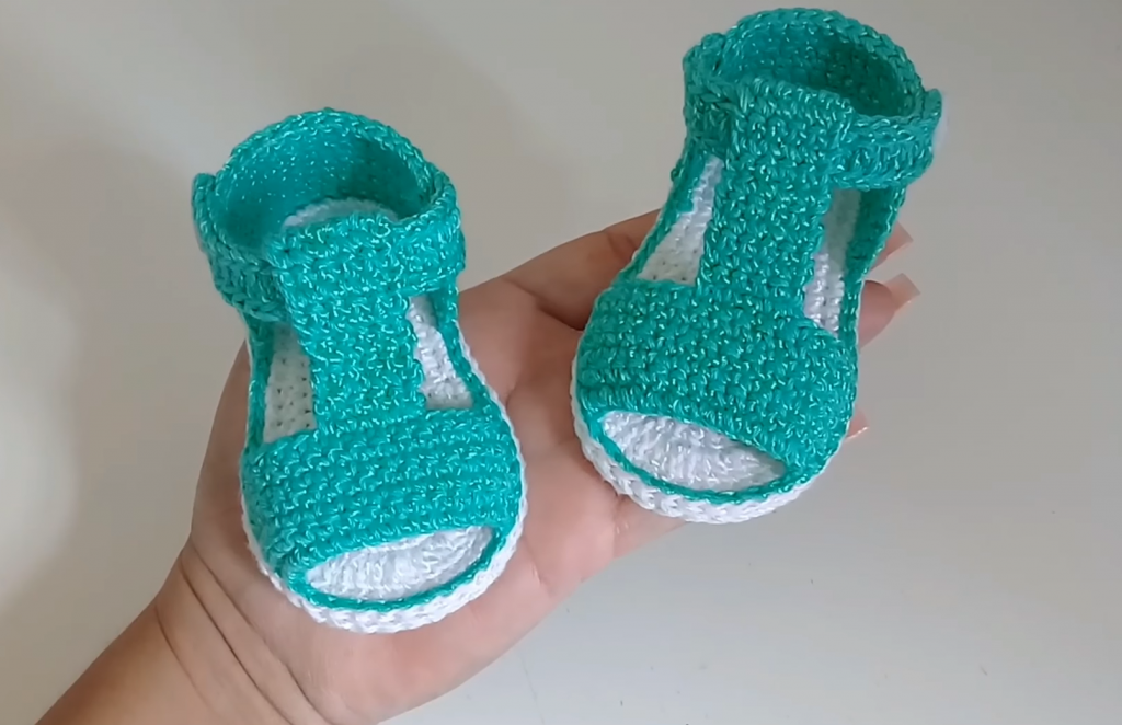 Crochet Sandals From 3 To 6 months - We Love Crochet