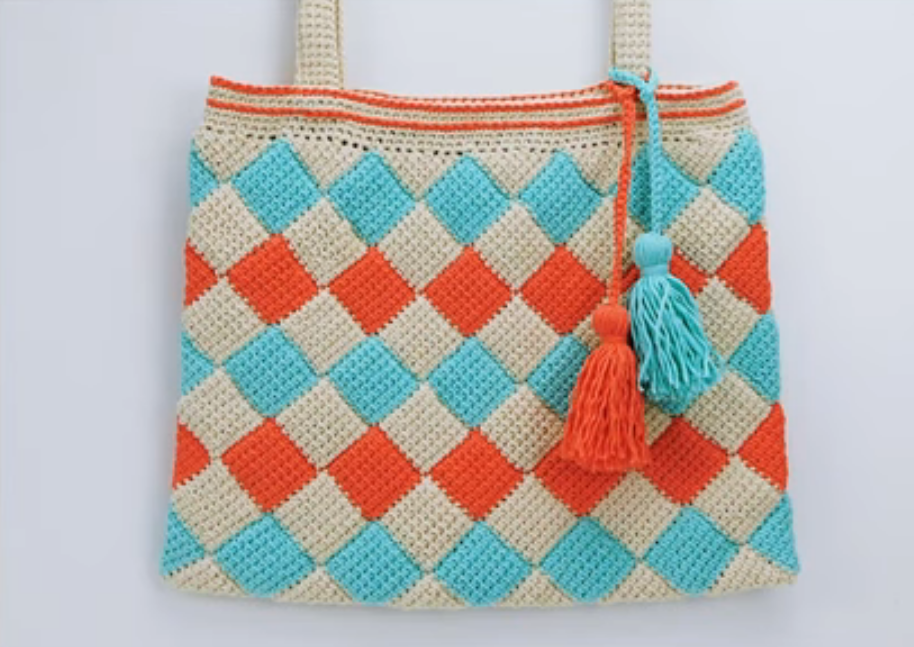 Crochet Stylish Summer Bag - We Love Crochet