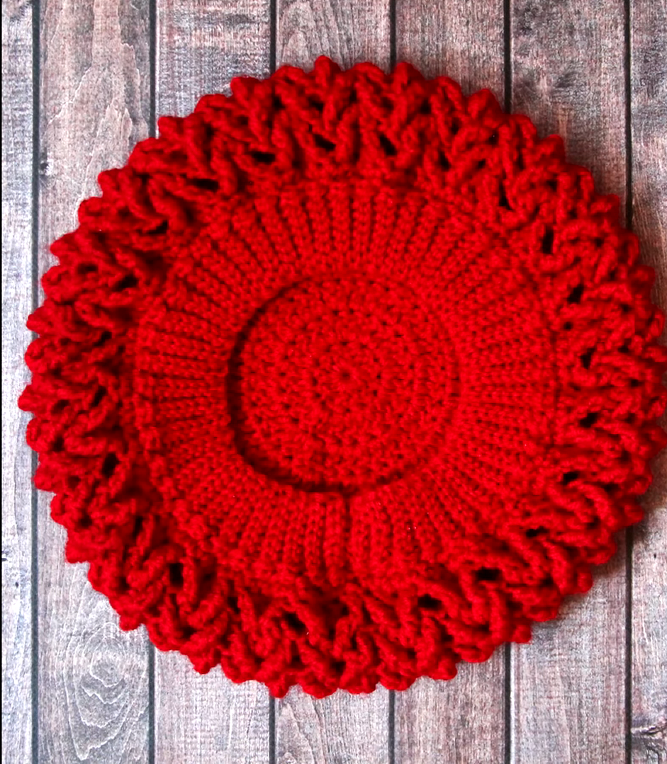 Crochet Beret Hat For Beginners - We Love Crochet