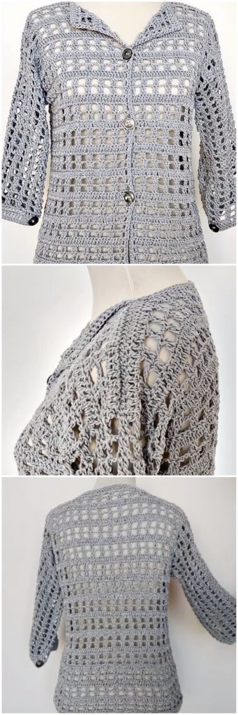 How To Crochet Stylish Jacket - We Love Crochet
