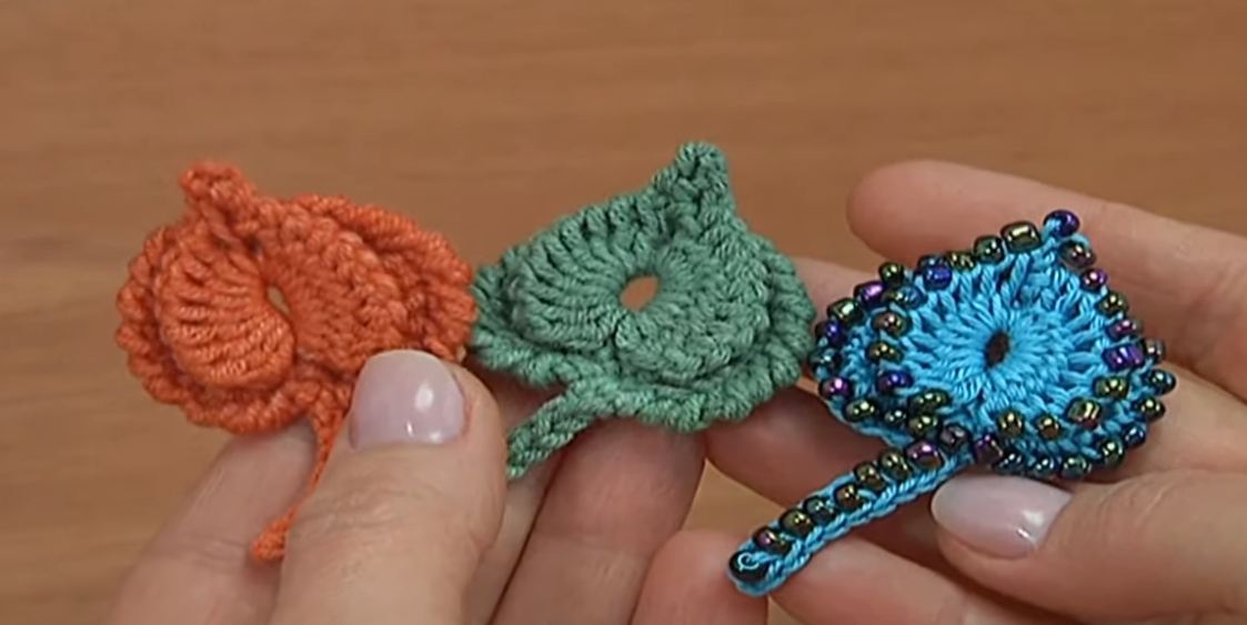 How To Crochet 3D Leaf Video Tutorial - We Love Crochet