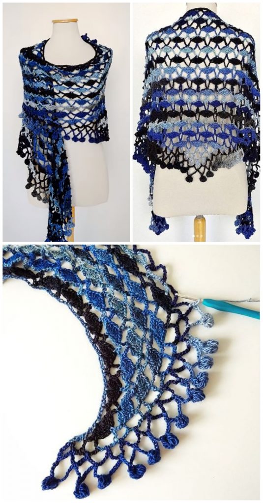 How To Crochet Stylish Shawl - We Love Crochet