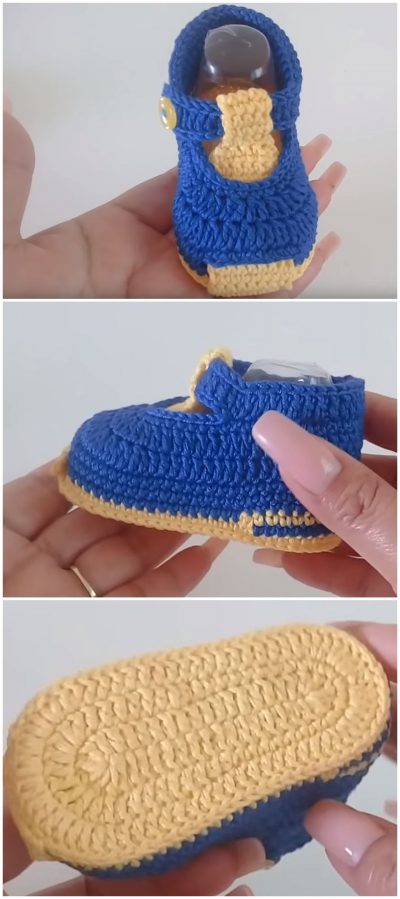 Crochet Baby Shoes Step By Step Video Tutorial - We Love Crochet