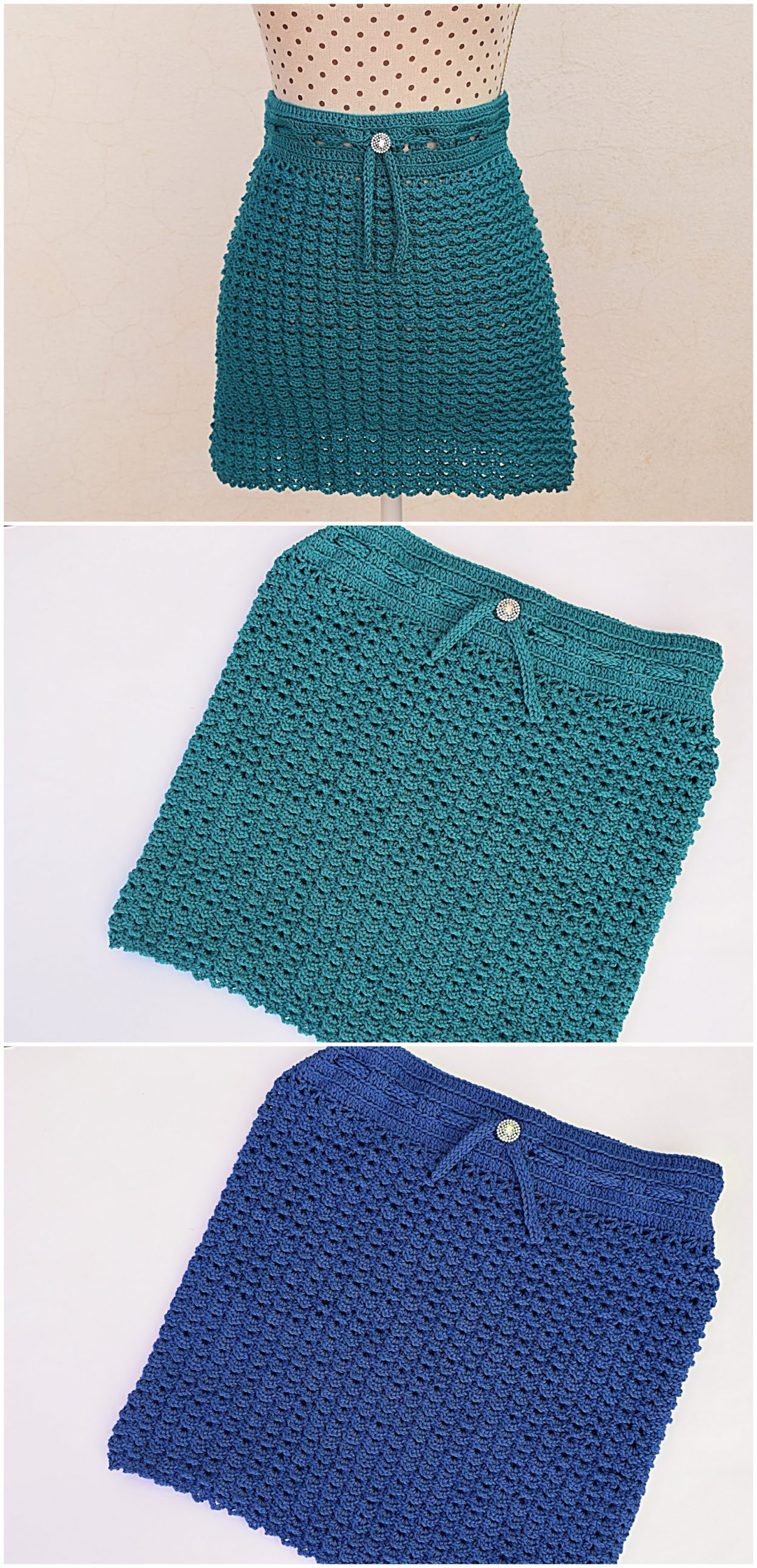 Crochet Stylish Skirt For Women - We Love Crochet