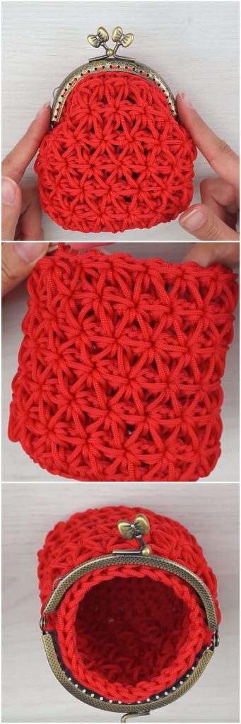 Crochet Tiny Purse Video Tutorial - We Love Crochet