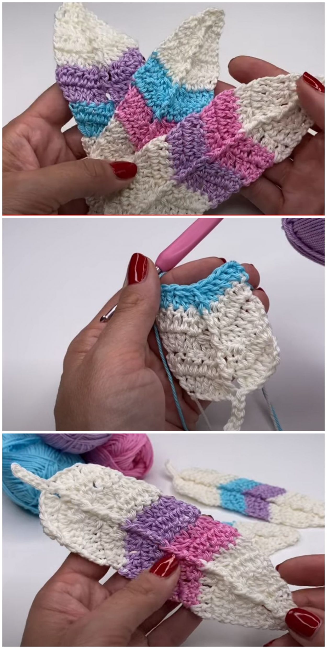 Crochet Feather Applique Pattern Free at Robert Guajardo blog
