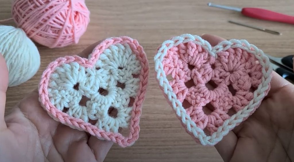 Crochet Lovely Heart - We Love Crochet