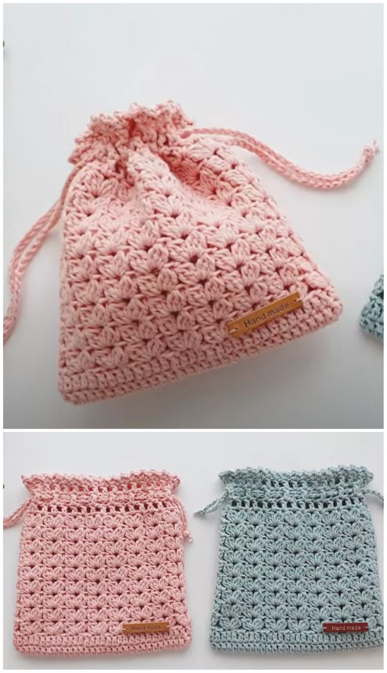Crochet Tiny Pouch Video Tutorial - We Love Crochet