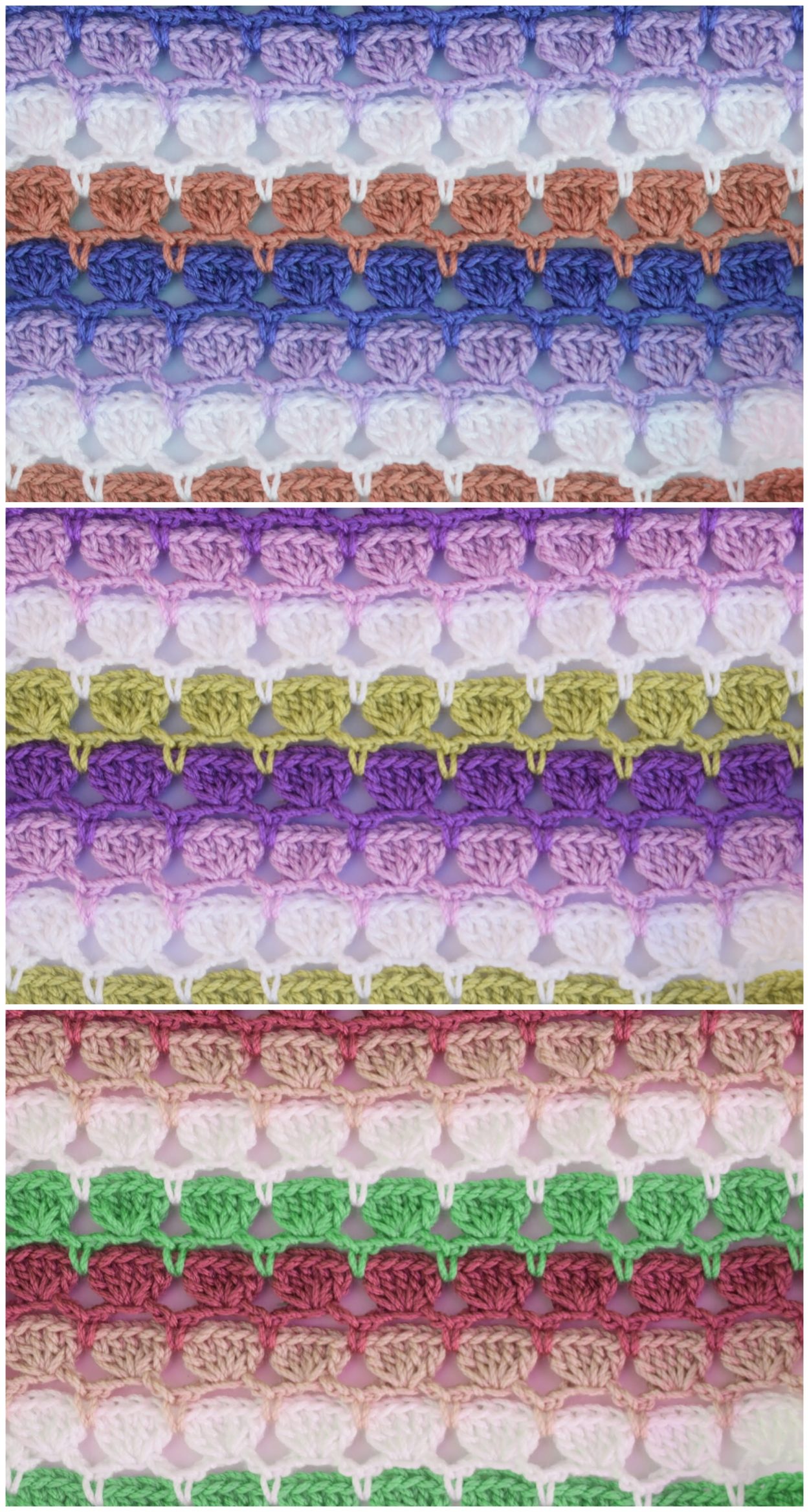 Crochet Easy And Colorful Stitch - We Love Crochet