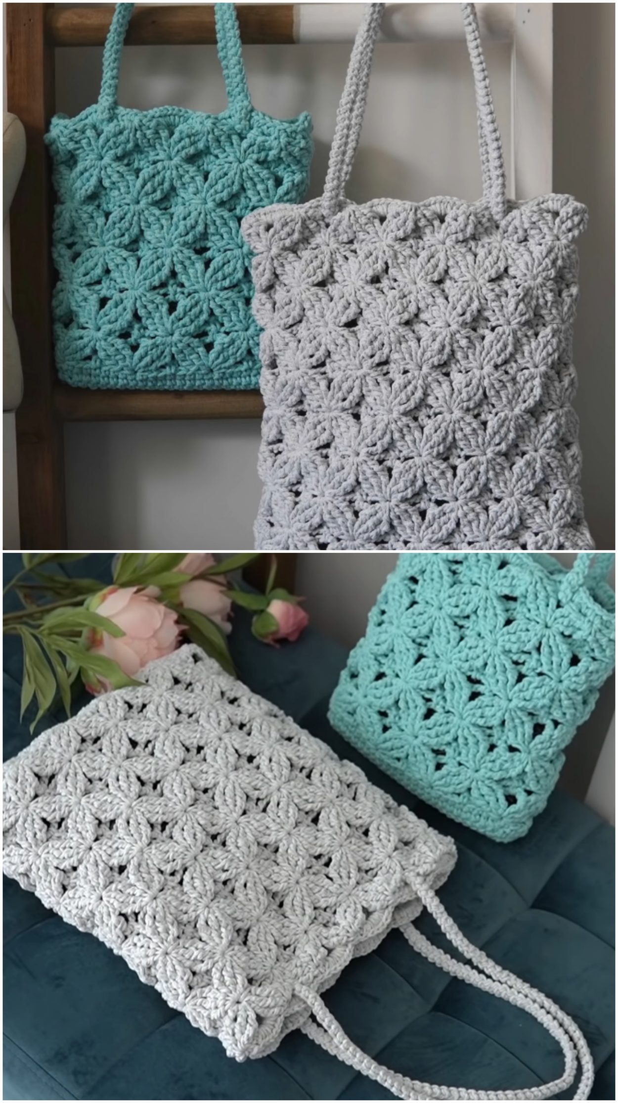 Crochet Fast And Stylish Handbag - We Love Crochet
