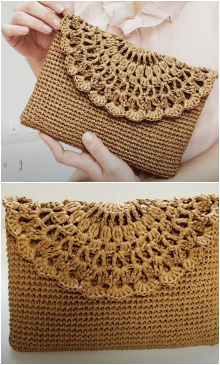 Crochet Summer Clutch - We Love Crochet