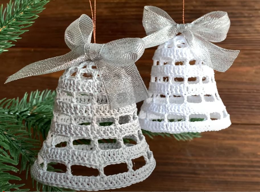 Crochet Beautiful Bells For Christmas - We Love Crochet