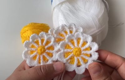 Crochet Tiny Daisy Flower - We Love Crochet