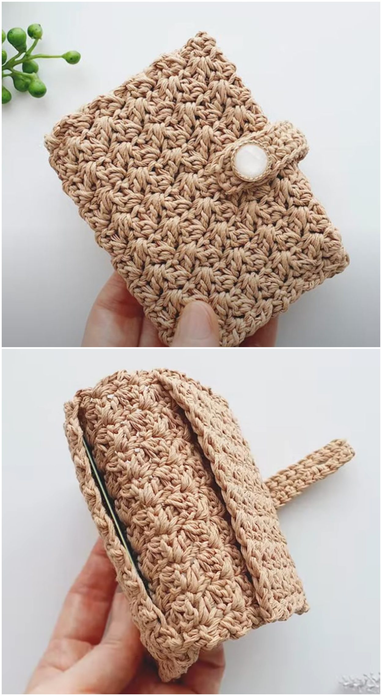 Crochet Beautiful Purse Wallet - We Love Crochet