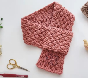 Crochet Beautiful Muffler Scarf - We Love Crochet