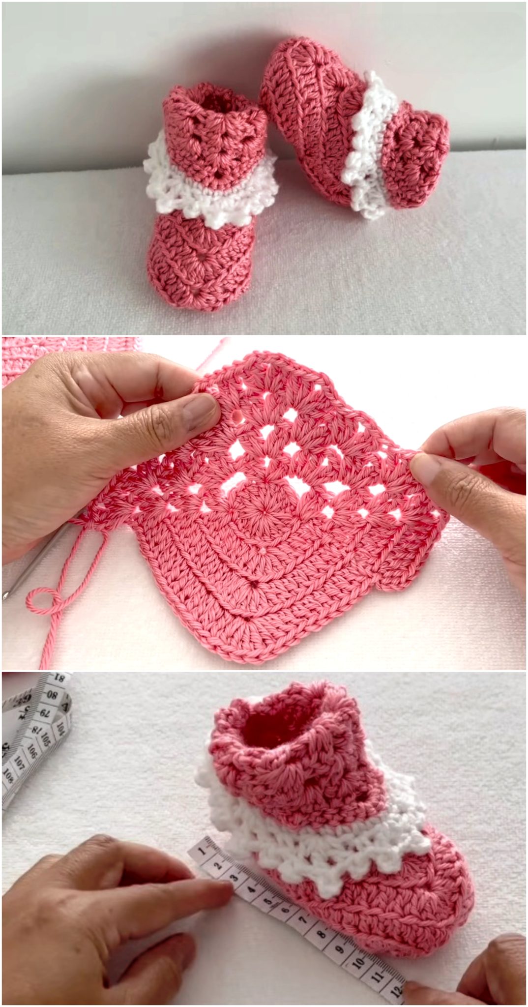 Crochet Beautiful Shoes For Baby - We Love Crochet