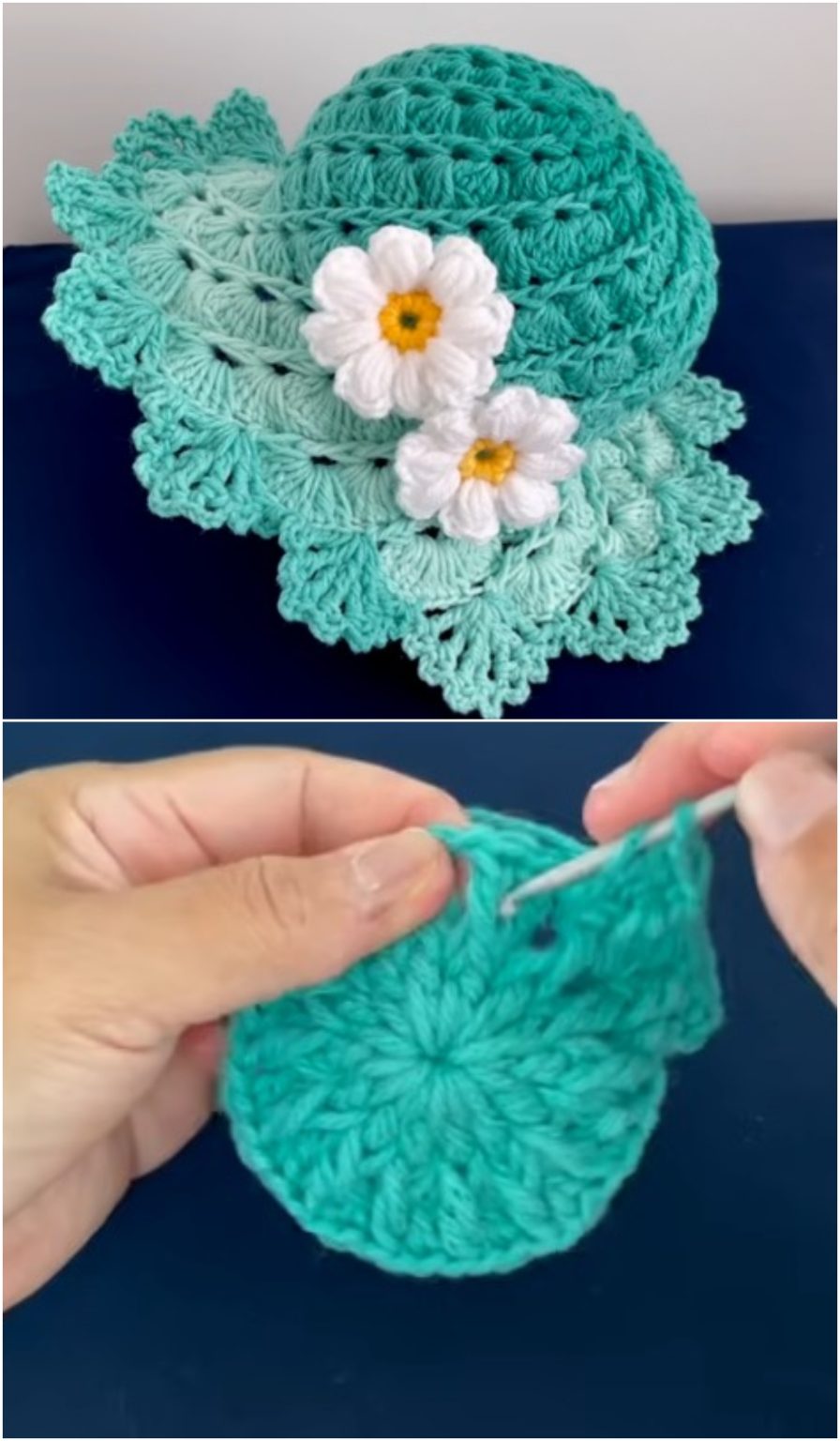 Crochet Sombrero Hat Video Lesson - We Love Crochet