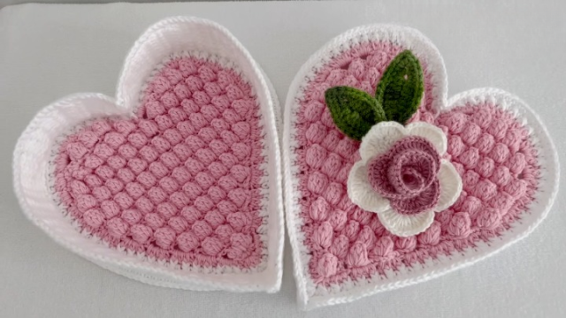 Crochet Heart Organizing Box - We Love Crochet