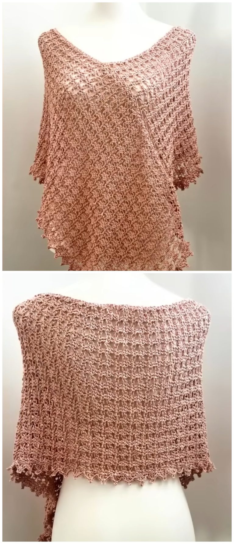 Crochet Easy Poncho Video Lesson - We Love Crochet
