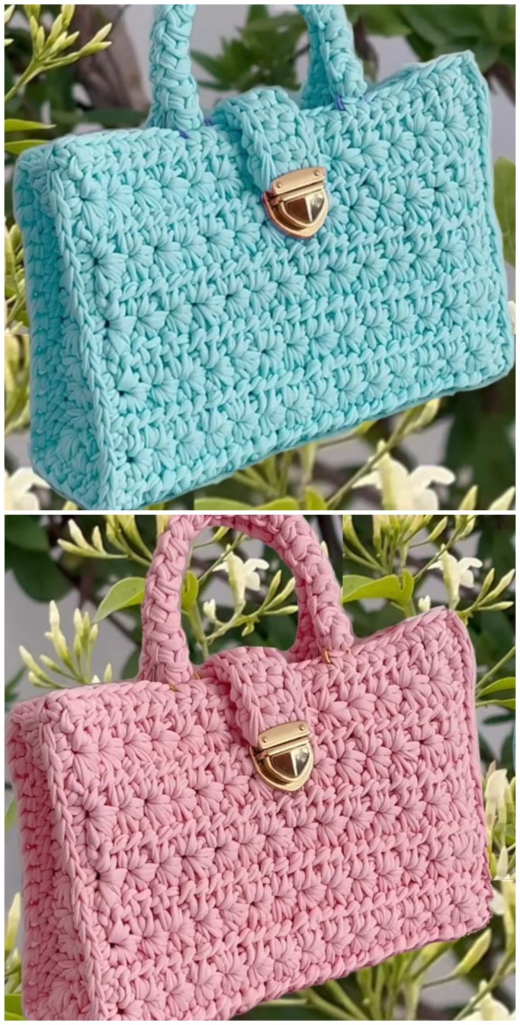 Crochet Elegant Handbag - We Love Crochet