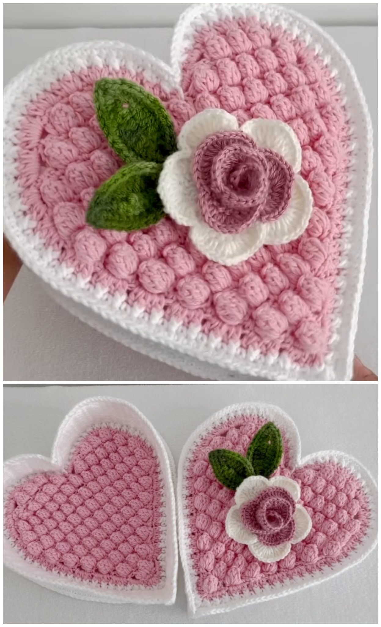 Crochet Heart Organizing Box - We Love Crochet