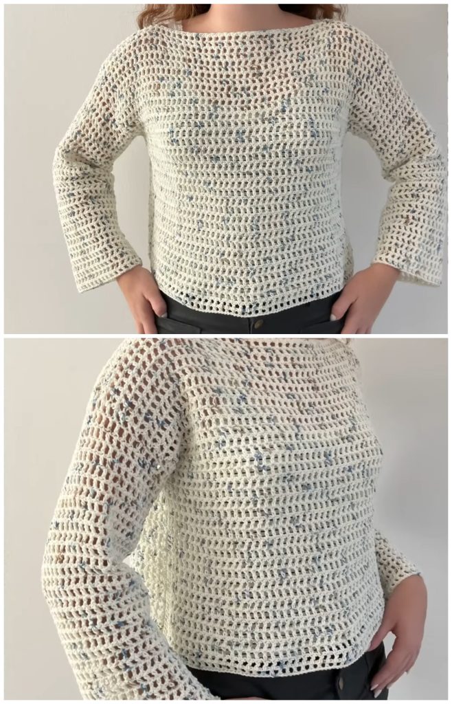 How To Crochet a Sweater - We Love Crochet