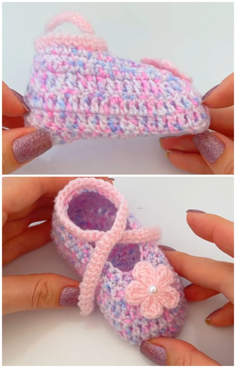 The Cutest Shoe for baby - We Love Crochet